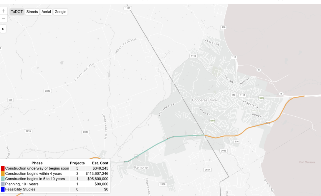 Funding for Highway 190 bypass widening part of new transportation plan ...
